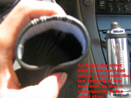 1992-00 Lexus SC shift boot installation